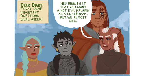 Read Dear DnD Diary :: Buddy | Tapas Community