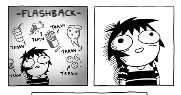 Read Sarah's Scribbles :: Trash | Tapas Community