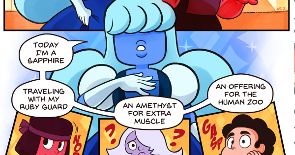 Read Switcheroo AU - Steven Universe AU :: Gem Heist - Part One | Tapas Community