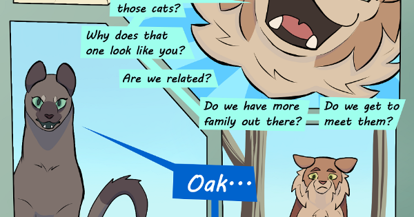 Read The Crooked Path: A Warrior Cats Fancomic :: Curious Oak | Tapas ...