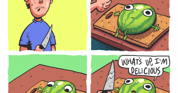 Read The Other End Comics :: Watermelon redraw | Tapas Community