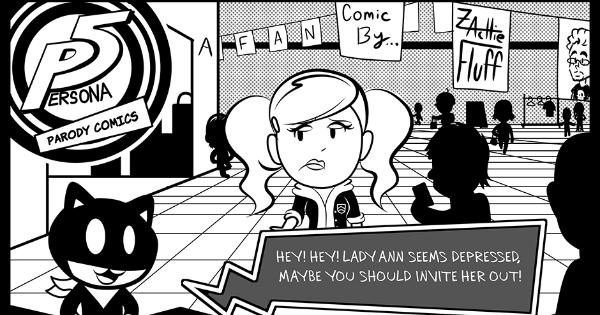 Read Persona Parody Comics :: Sad Boi Social Stats | Tapas Community