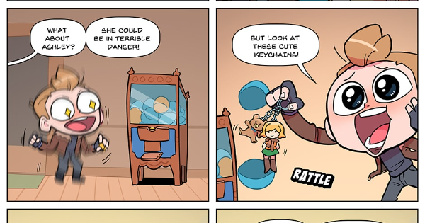 Read Simon the Gamer :: KEYCHAINS | Tapas Community